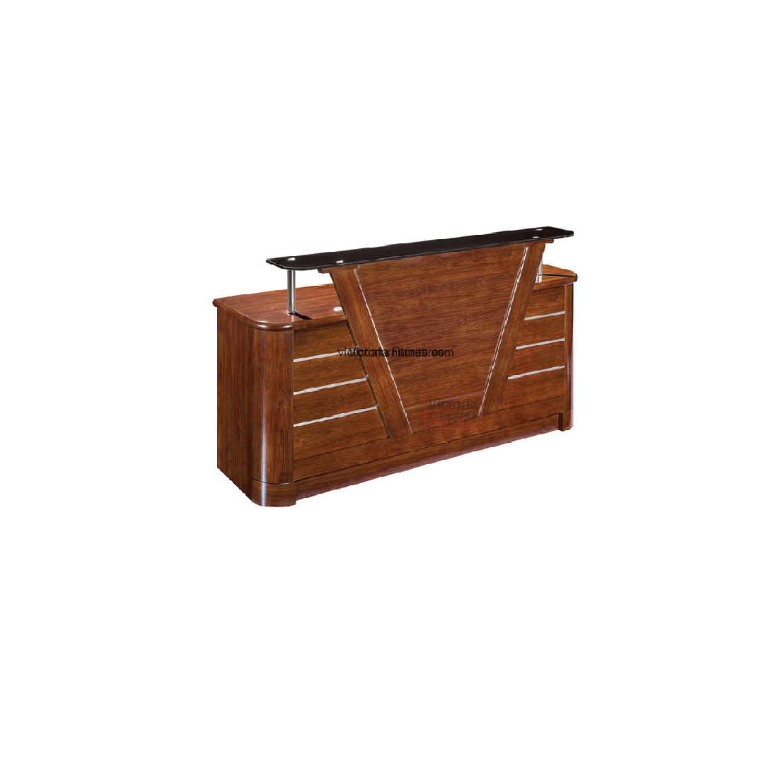180 J21 - RECEPTION DESK – Victoria Furnitures Ltd
